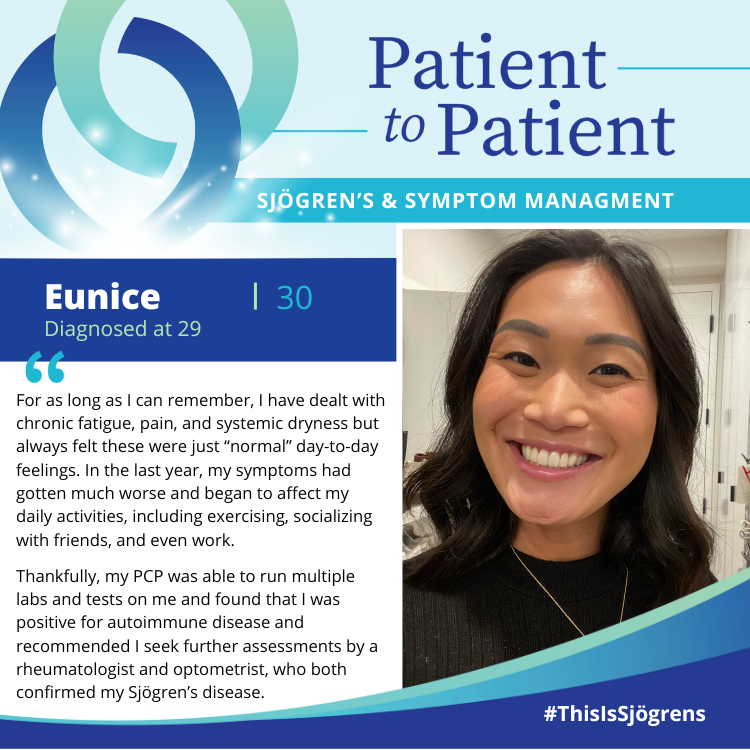 Sjögren's & Symptom Management, Eunice's Story | Sjögren’s Foundation